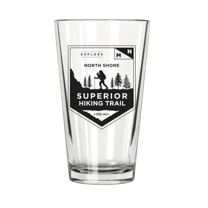 Explore MN North Shore Superior Hiking Trail Pint Glass – Zenith Adventure
