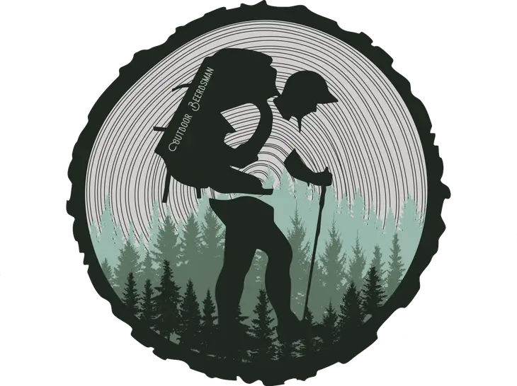 Hiker Decal Sticker – Zenith Adventure