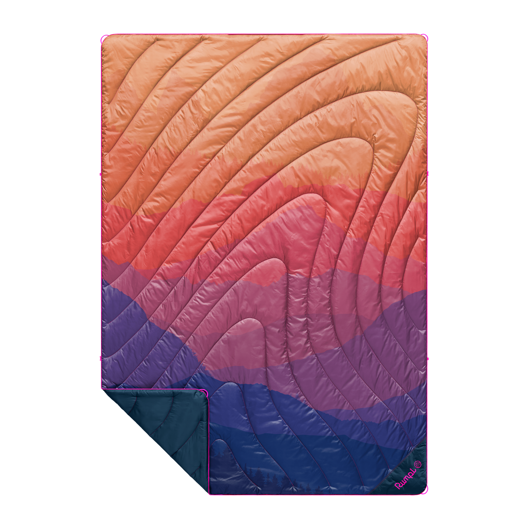Original Puffy Blanket - Sierra Sunset Fade – Zenith Adventure
