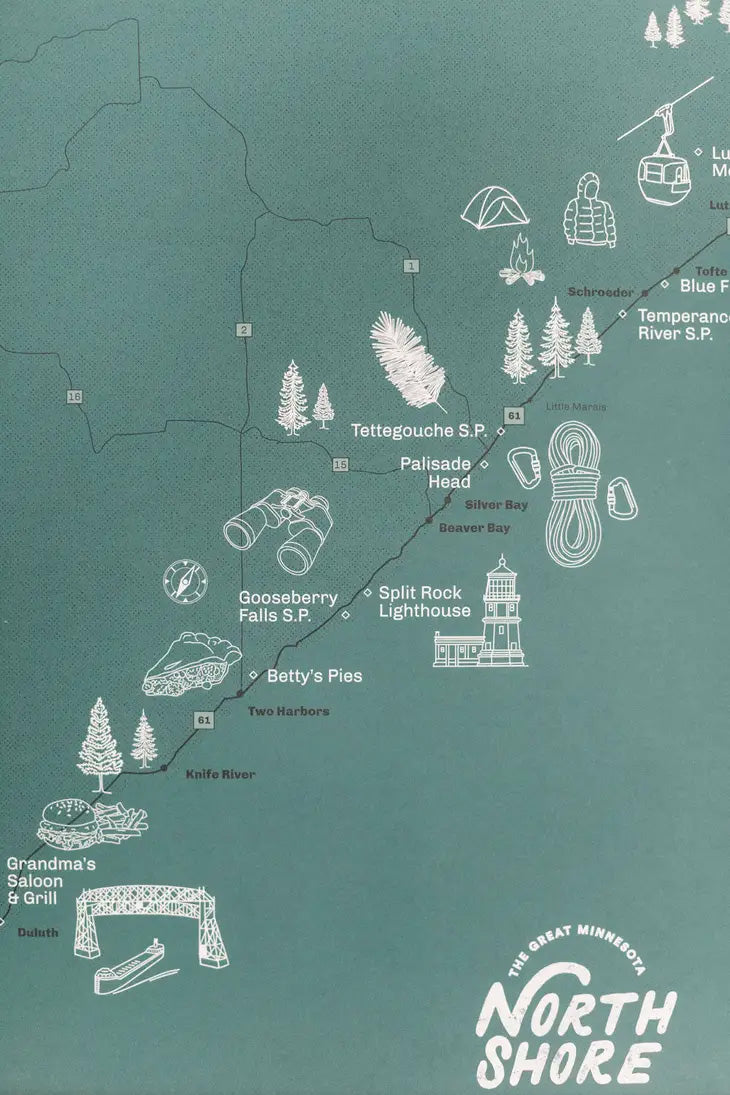 Great Minnesota North Shore Map – Zenith Adventure