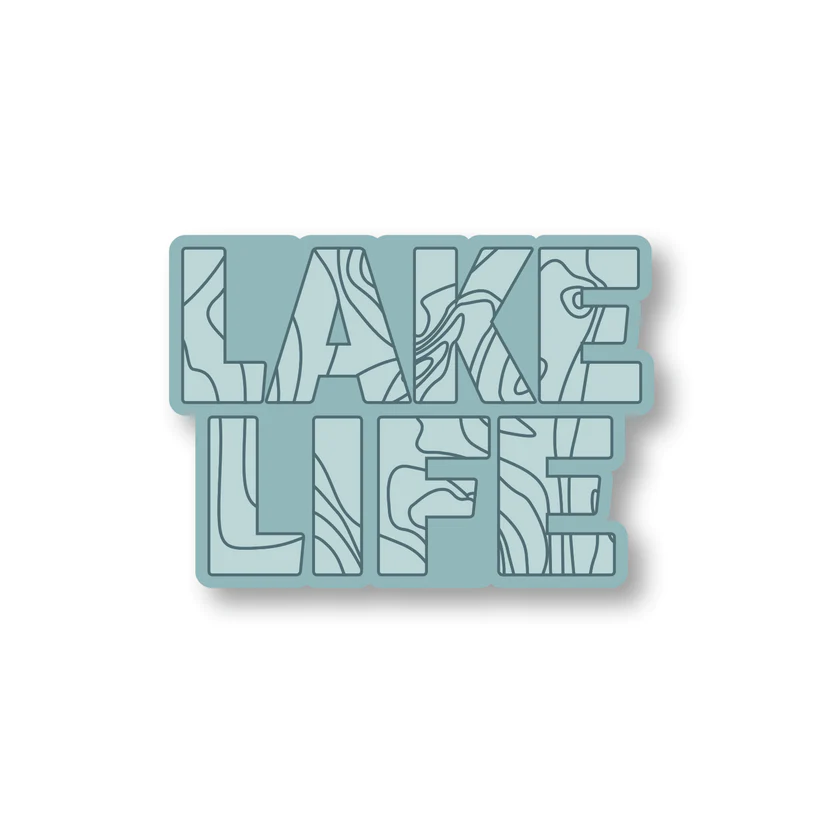 Lake Life Sticker – Zenith Adventure